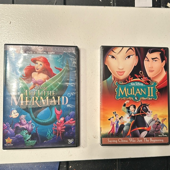Disney | Media | Two Walt Disney Dvds | Poshmark